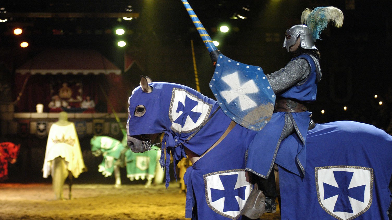 Medieval Adventure Tenerife, night show in Castillo San Miguel.