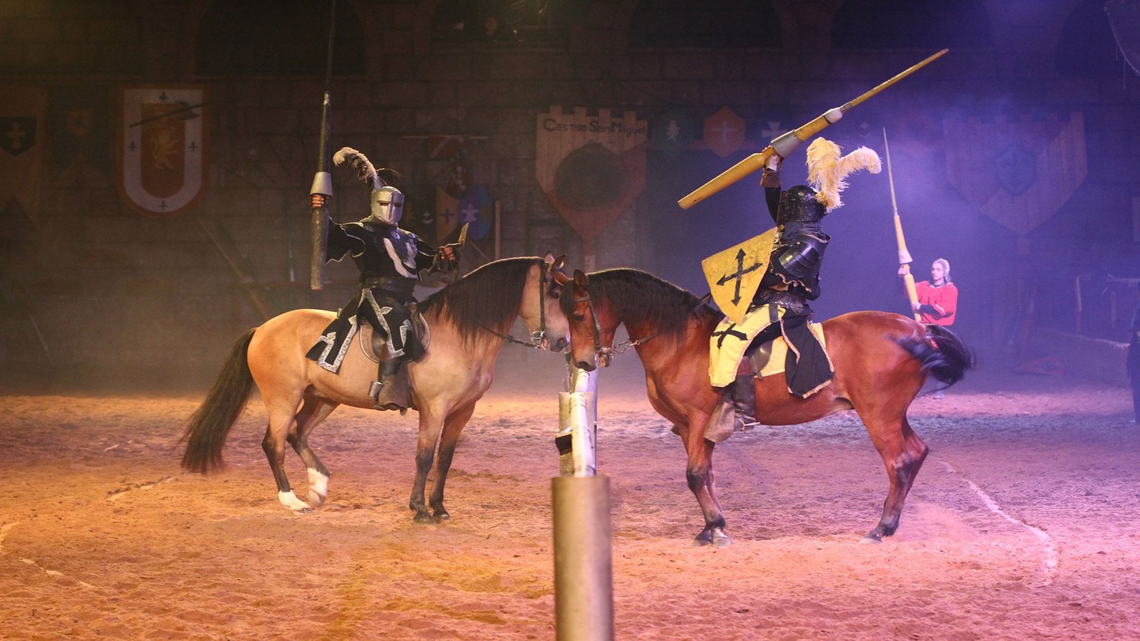 Medieval Adventure Tenerife, night show in Castillo San Miguel.